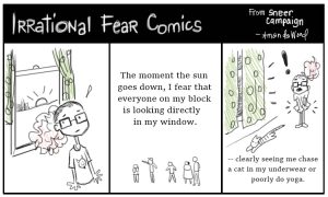 Irrational Fear Comics: Peeping Peepers - Sneer Campaign